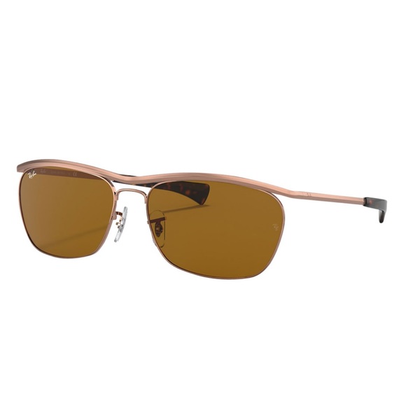 Ray-Ban | Accessories | Rayban Olympian Ii Deluxe Aviator Rose Gold ...